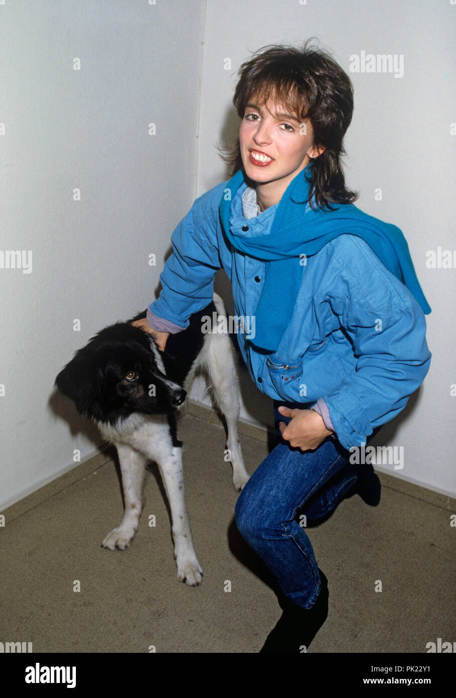 Nena in November 1982. | usage worldwide Stock Photo - Alamy