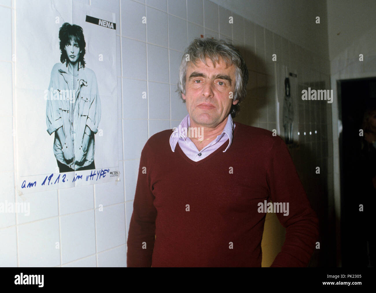 Nena ( her father Alfons Kerner) in December 1982. | usage worldwide ...