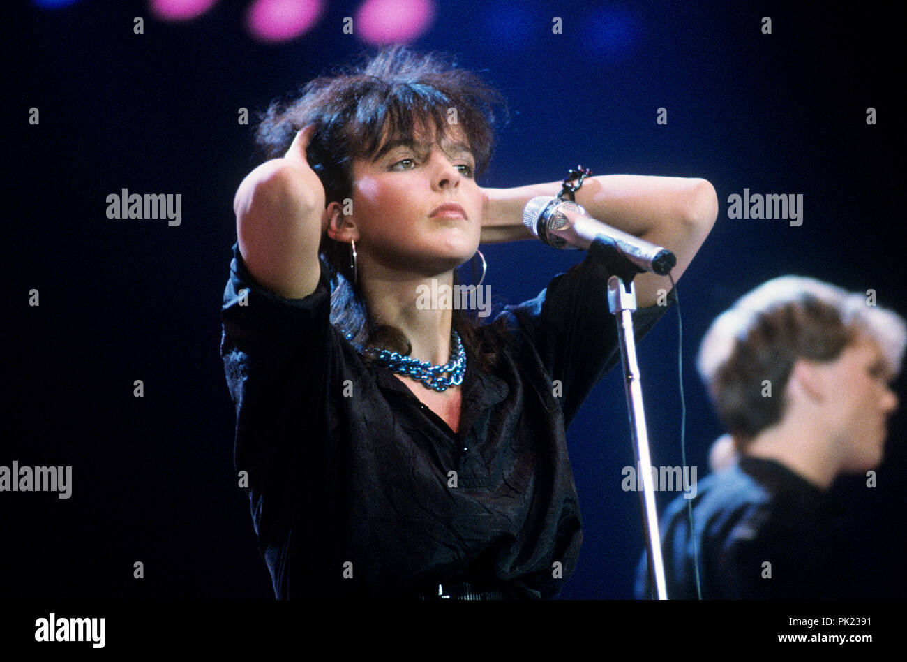 Nena in December 1983 in Dortmund. | usage worldwide Stock Photo - Alamy