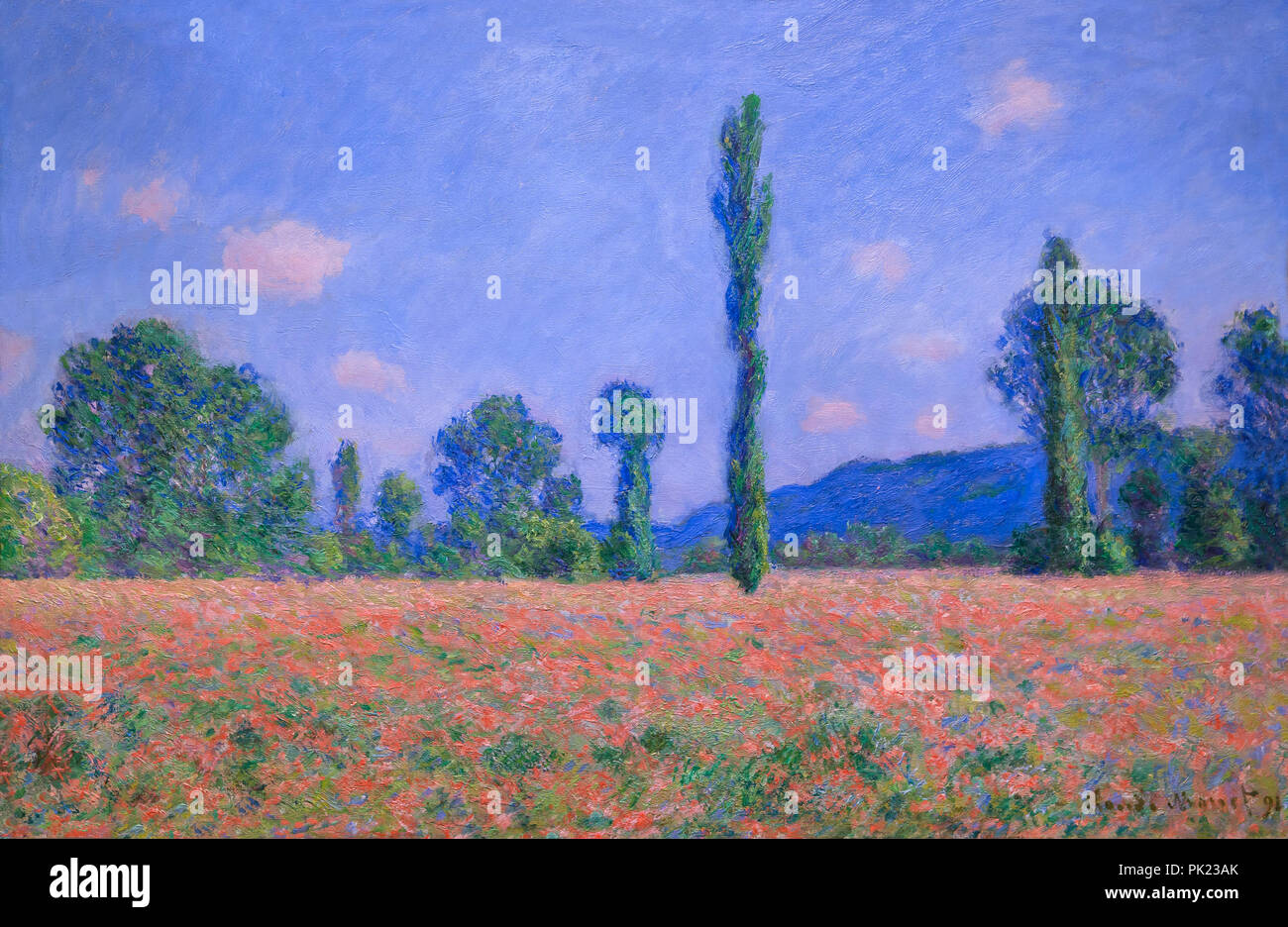 Claude monet poppy field hi-res stock photography and images - Alamy