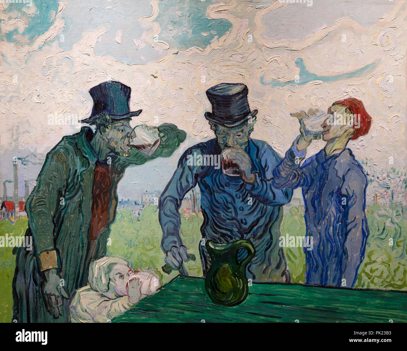 Chicago art institute van gogh hi-res stock photography and images - Alamy