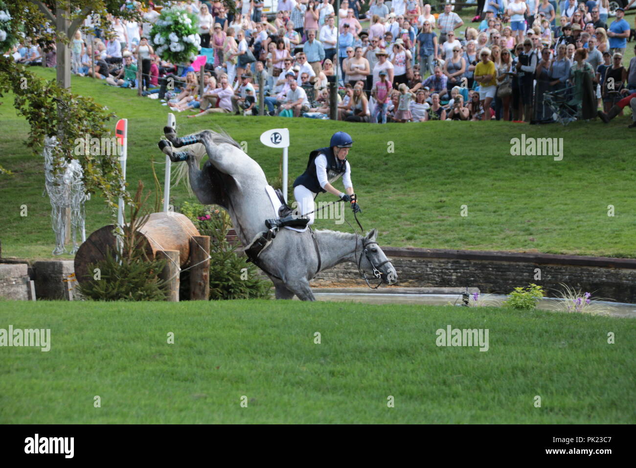 Burghley Horse Trials cross country 01 sept 2018 Stock Photo - Alamy
