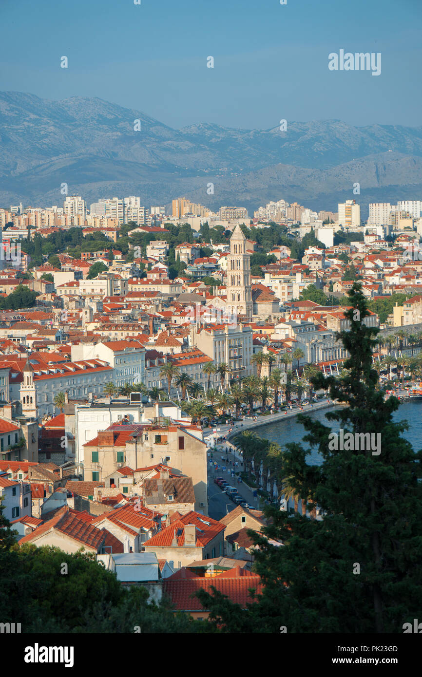 Old town split from viewpoint hi-res stock photography and images - Alamy