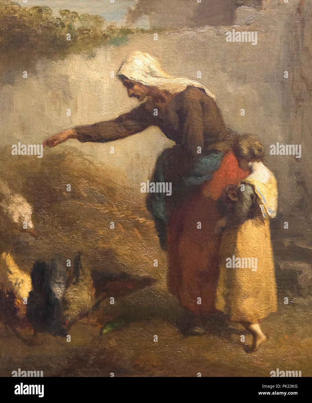 Jean francois millet art hi-res stock photography and images - Alamy