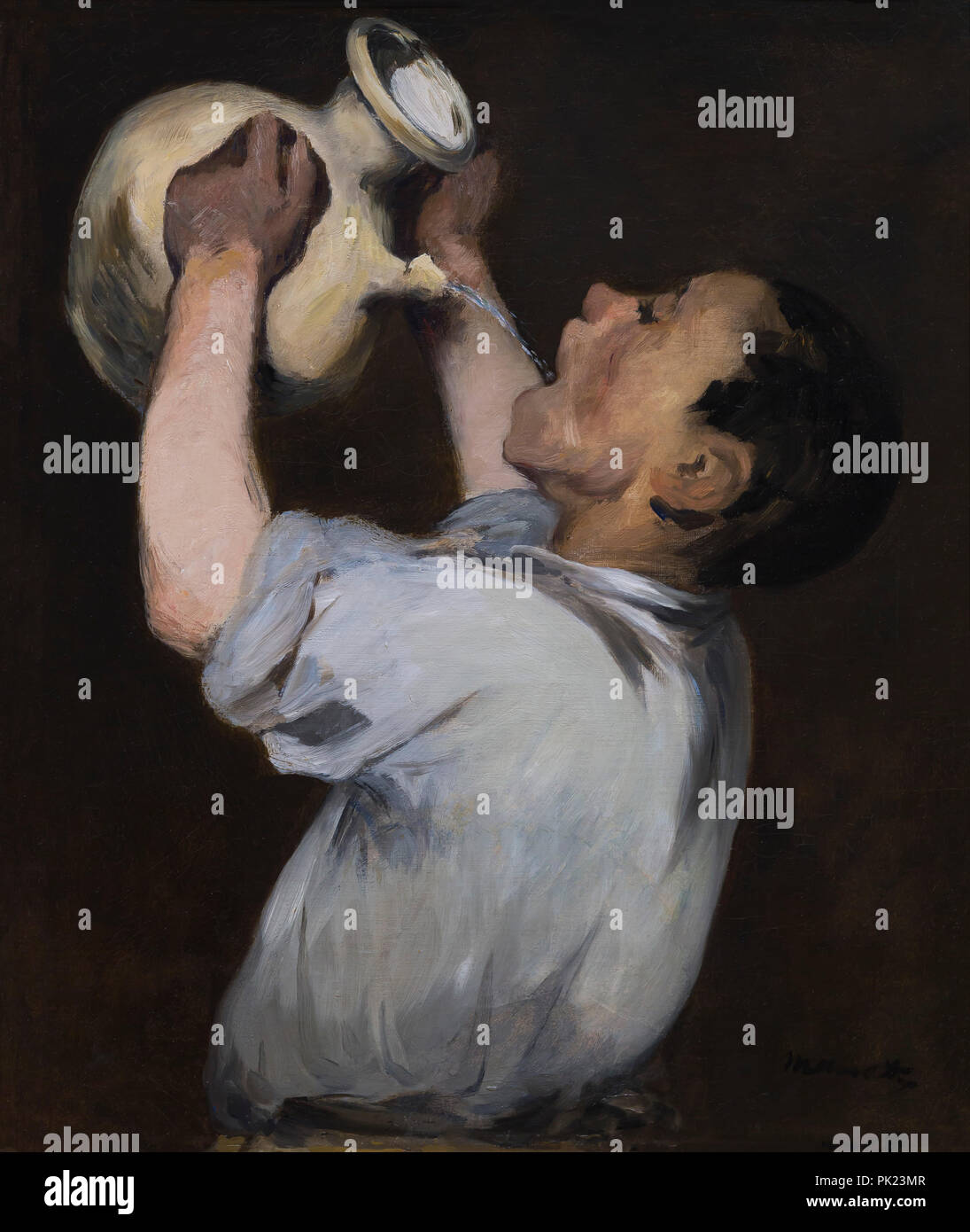Boy with Pitcher, La Regalade, Edouard Manet, 1862-1872, Art Institute ...