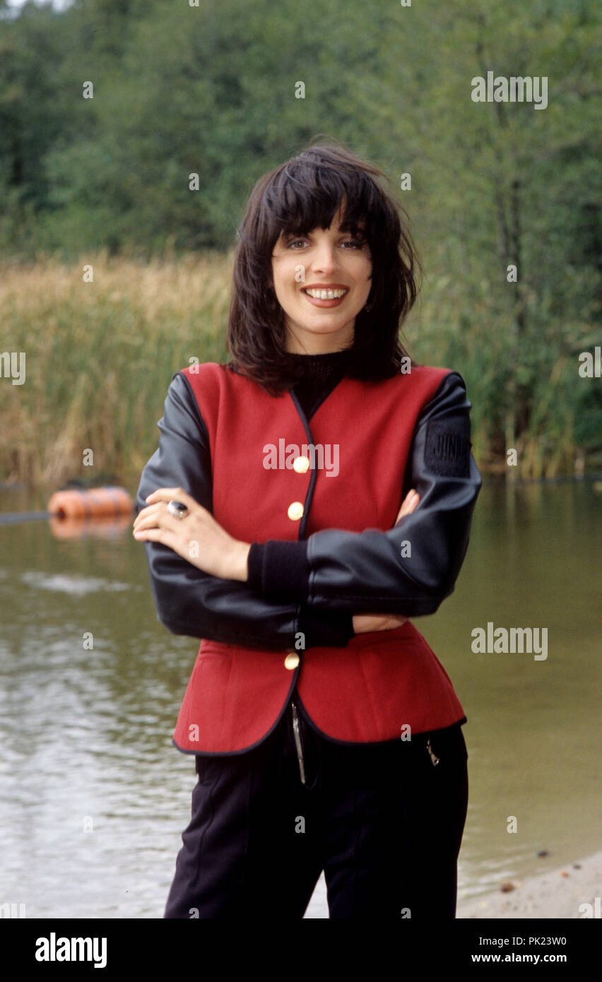 Nena on 11.10.1989 in Berlin. | usage worldwide Stock Photo - Alamy