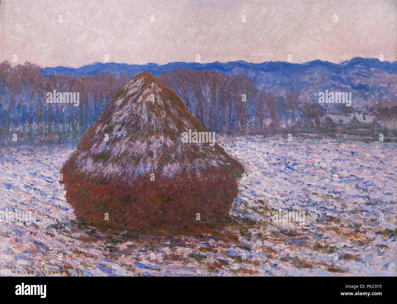 Stack of Wheat, Claude Monet, 1890-1891, Art Institute of Chicago ...