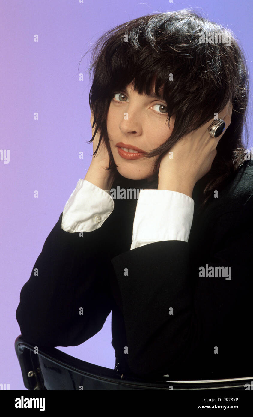Nena on 11.10.1989 in Berlin. | usage worldwide Stock Photo - Alamy