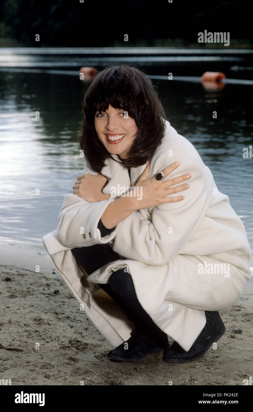Nena on 11.10.1989 in Berlin. | usage worldwide Stock Photo - Alamy