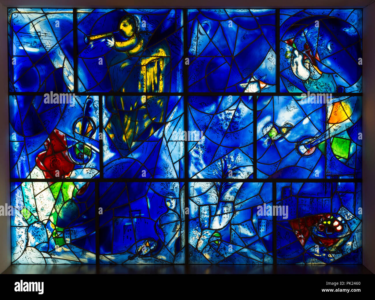 Marc chagall america windows hi-res stock photography and images - Alamy
