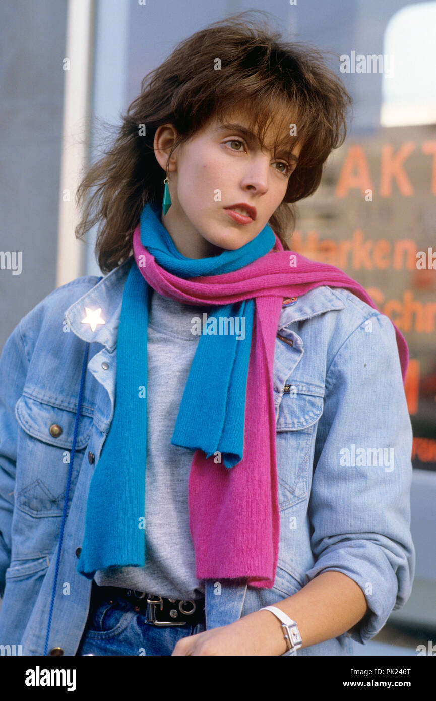 Nena in November 1982 in Venice. | usage worldwide Stock Photo - Alamy