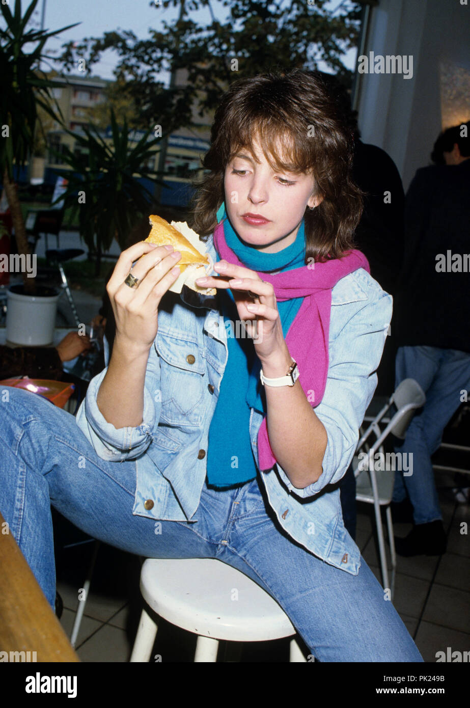 Nena in November 1982 in Venice. | usage worldwide Stock Photo - Alamy