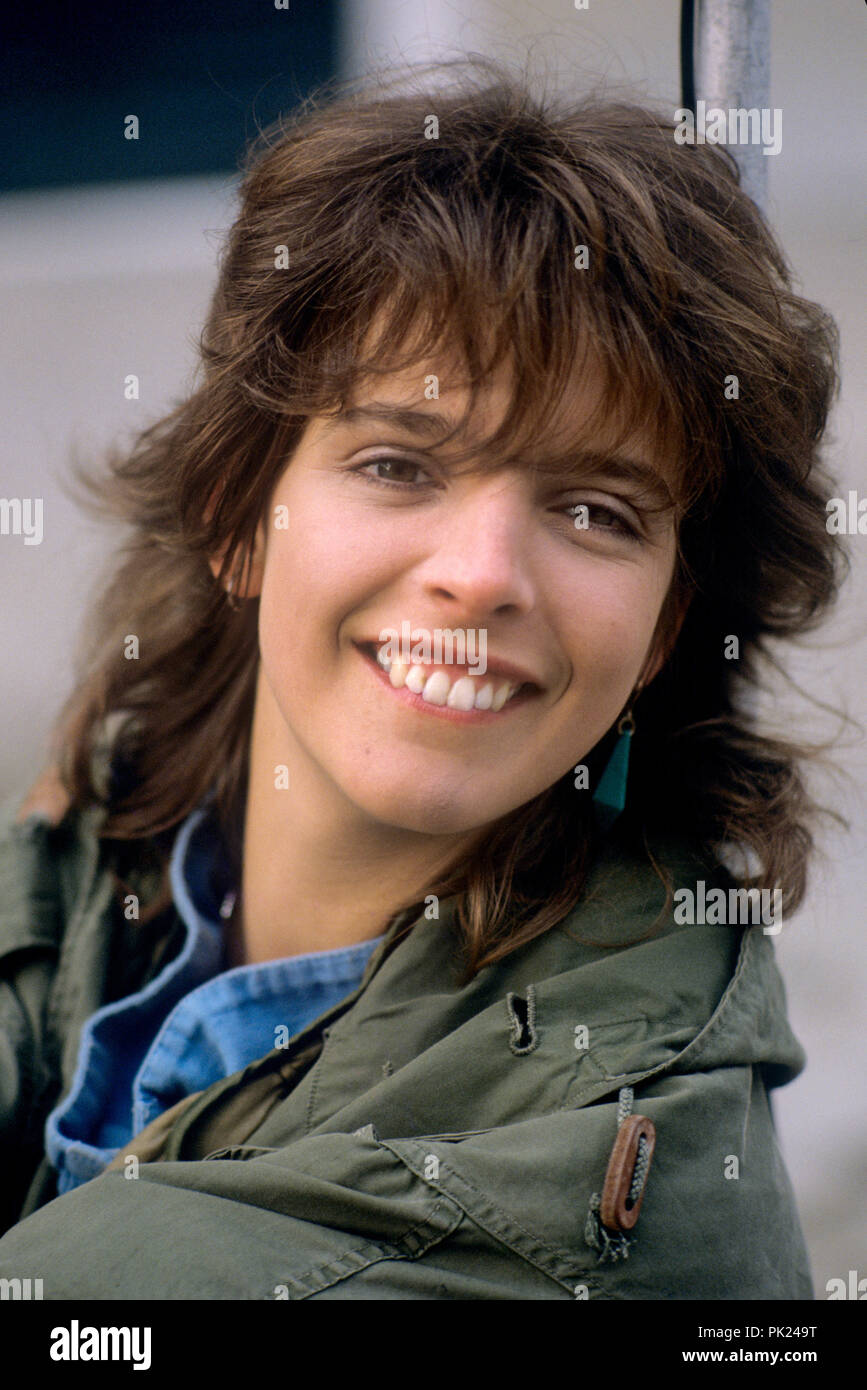 Nena in November 1982 in Venice. | usage worldwide Stock Photo - Alamy