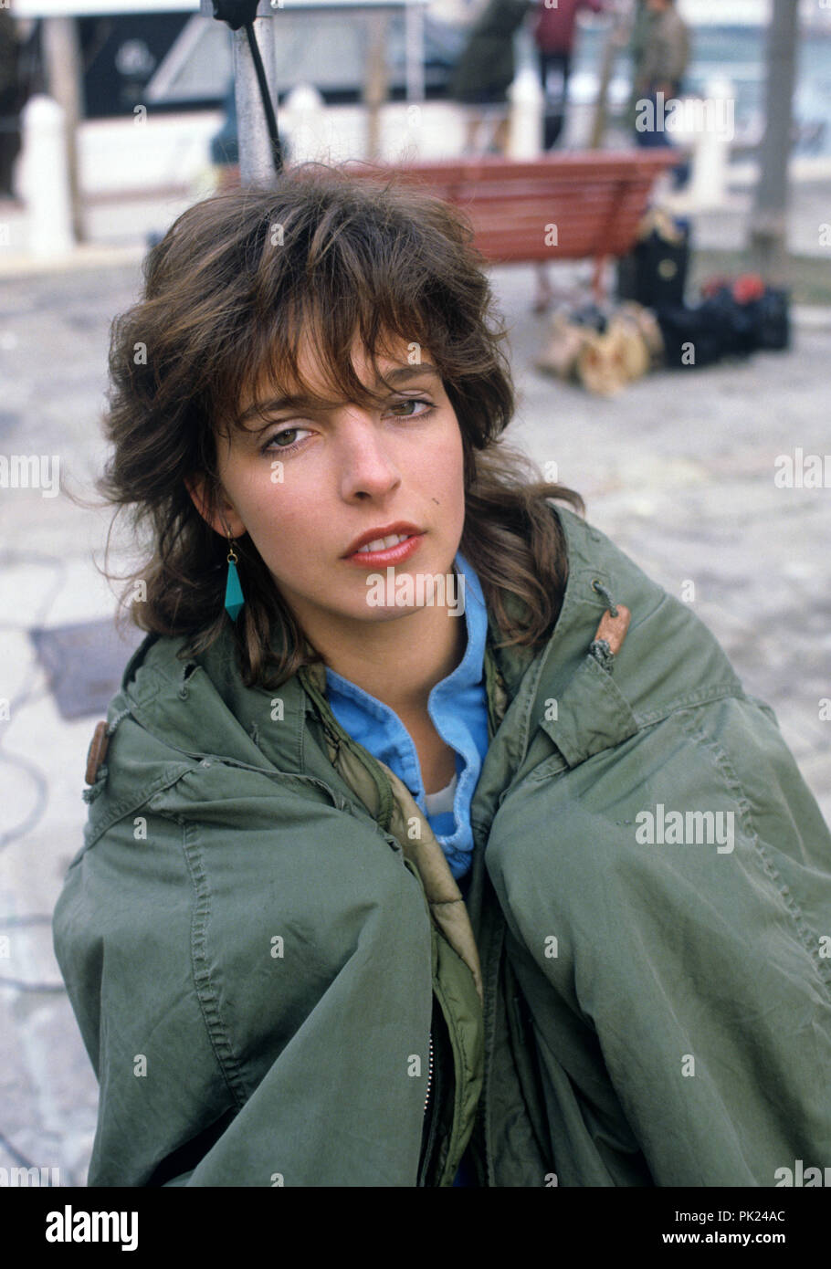 Nena in November 1982 in Venice. | usage worldwide Stock Photo - Alamy