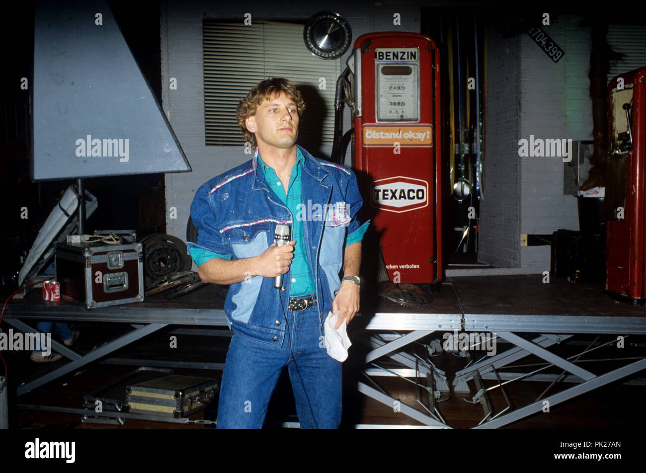 Peter Illmann on 09.04.1985 in Kiel. | usage worldwide Stock Photo - Alamy