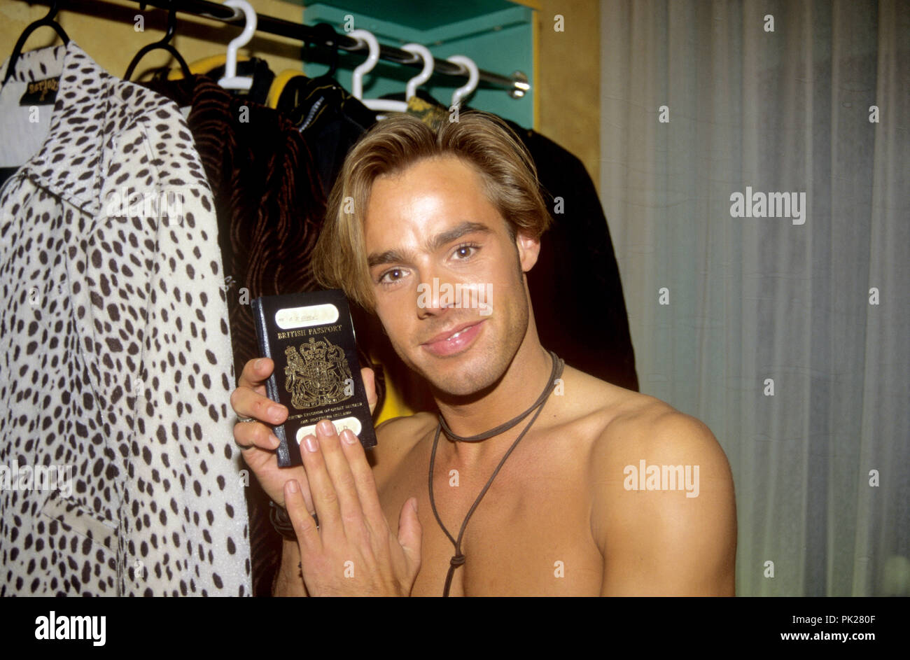 Caught in the Act (Benjamin Boyce) 1995 in Amsterdam. | usage worldwide Stock Photo - Alamy