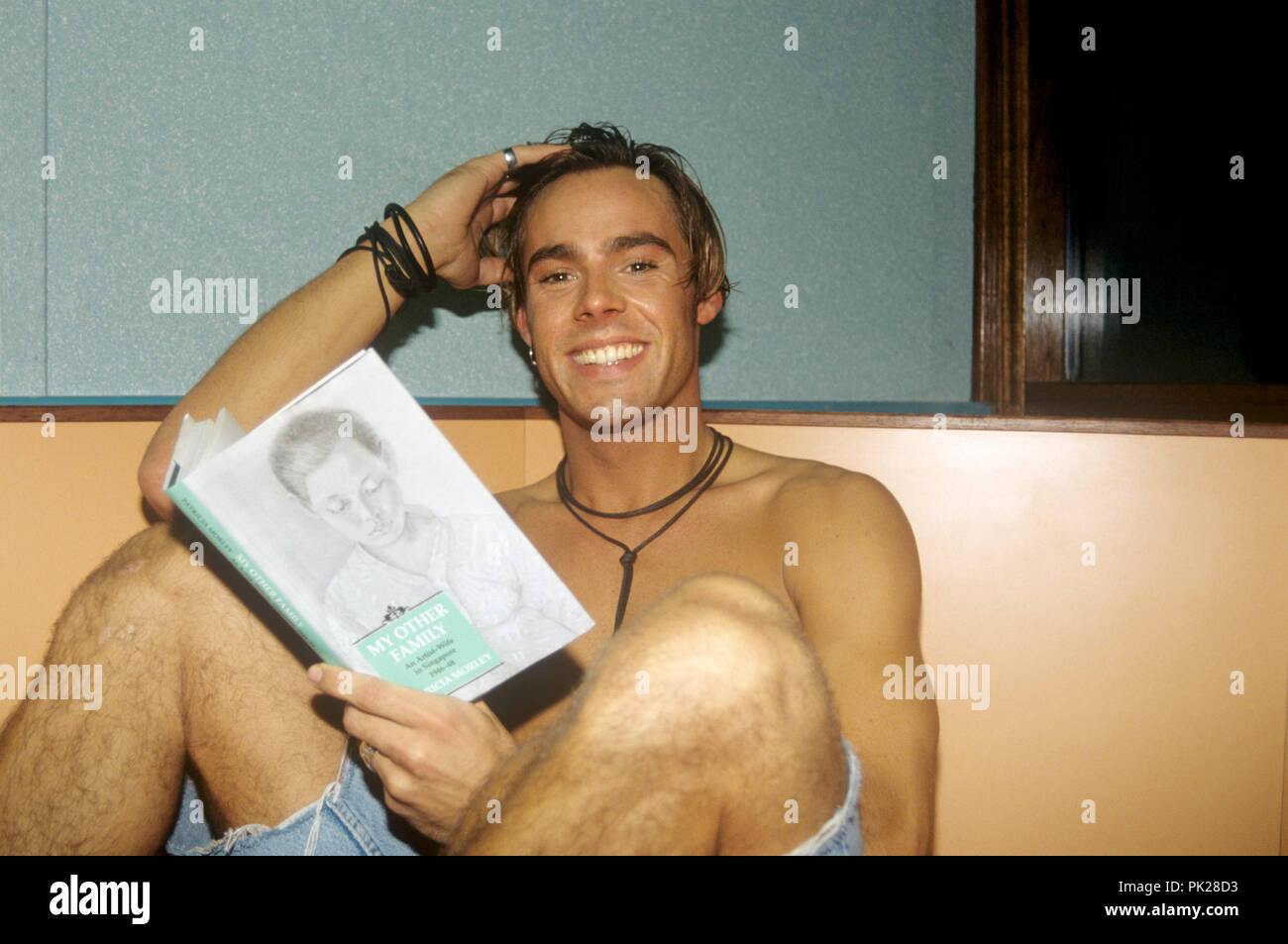Caught in the Act (Benjamin Boyce) 1995 in Amsterdam. | usage worldwide Stock Photo - Alamy
