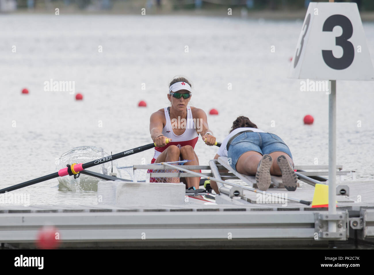 Plovdiv, Bulgaria, Monday, 10th September 2018. FISA, World Rowing ...
