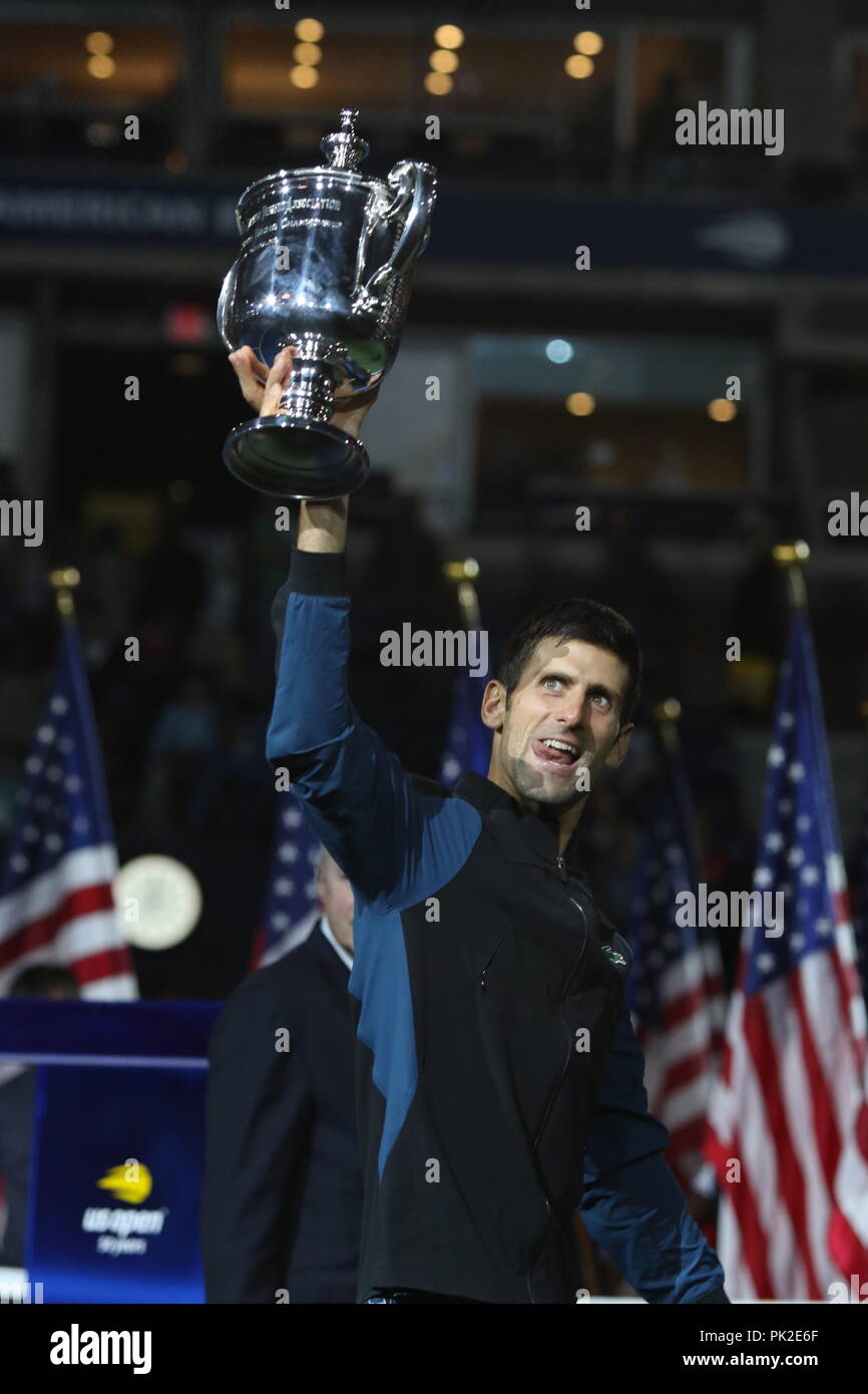 New York City, USA. 01st Jan, 2005. Novak Djokovic US Open Tennis Men's ...
