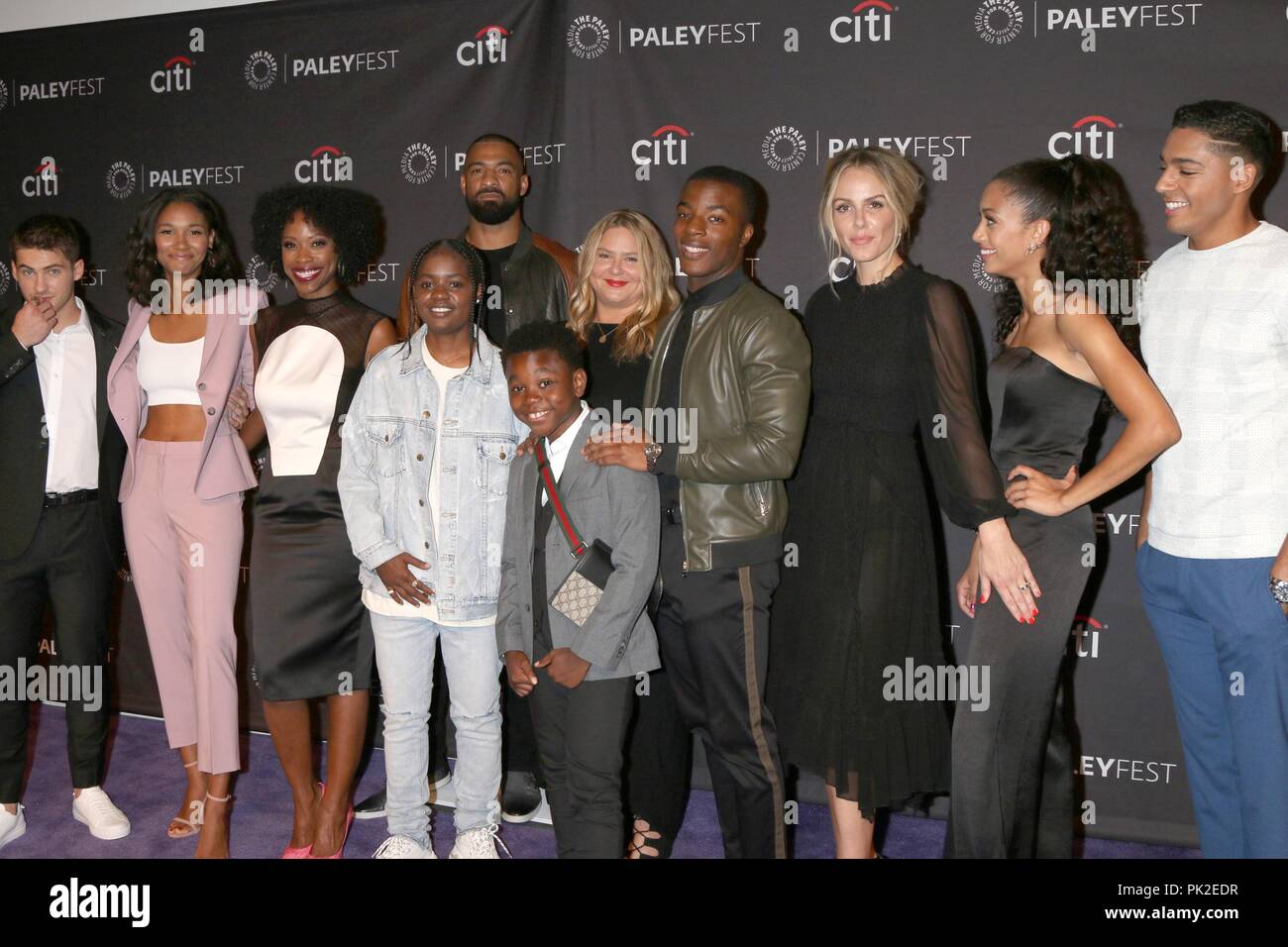 Beverly Hills, CA. 8th Sep, 2018. Cody Christian, Greta Onieogou ...