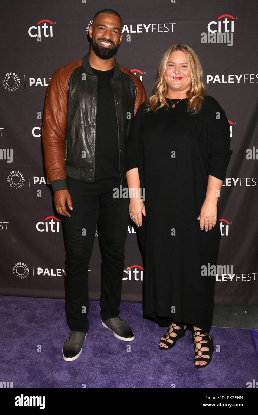 Beverly Hills, CA. 8th Sep, 2018. Spencer Paysinger, April Blair at ...