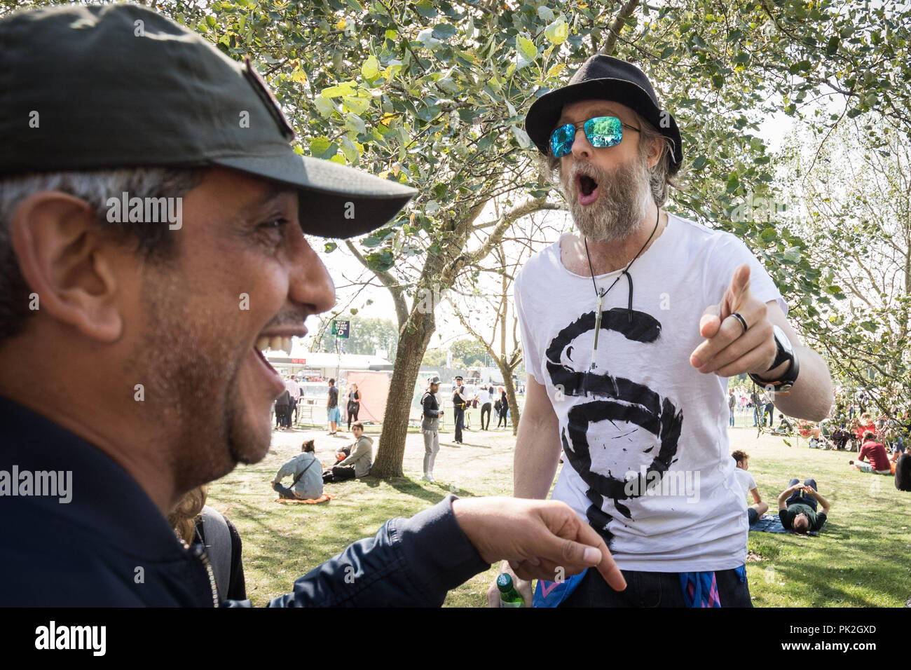 Speakers’ Corner, the public speaking area of Hyde Park in London Stock ...