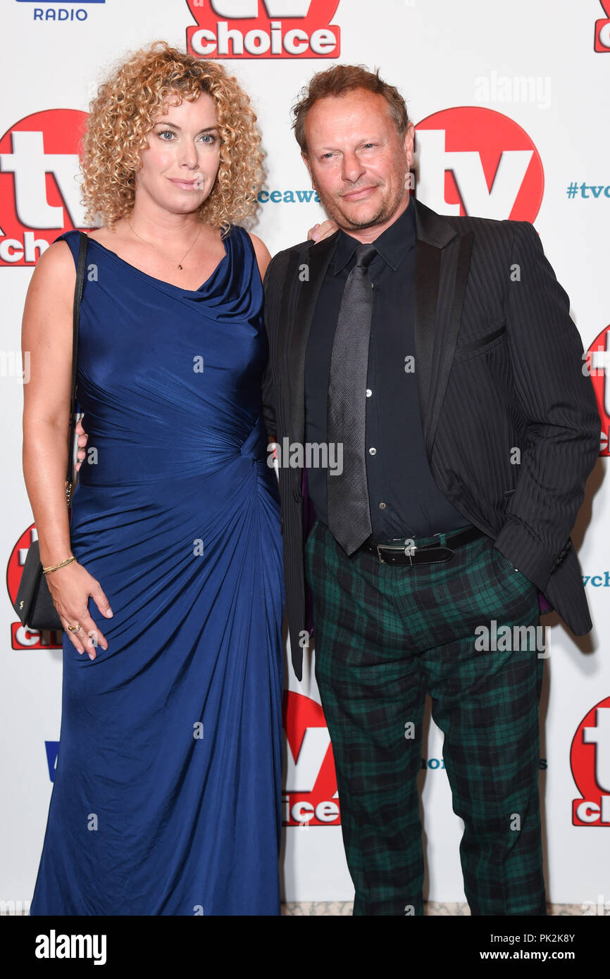 LONDON, UK. September 10, 2018: Neil Stuke at the TV Choice Awards 2018 ...