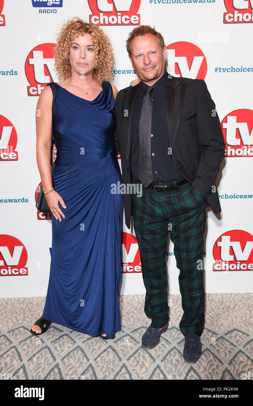 LONDON, UK. September 10, 2018: Neil Stuke at the TV Choice Awards 2018 ...