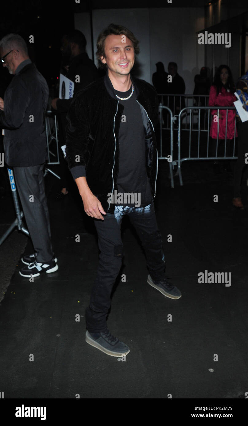 New York, NY, USA. 10th Sep, 2018. Jonathan Cheban Arrives at The World ...