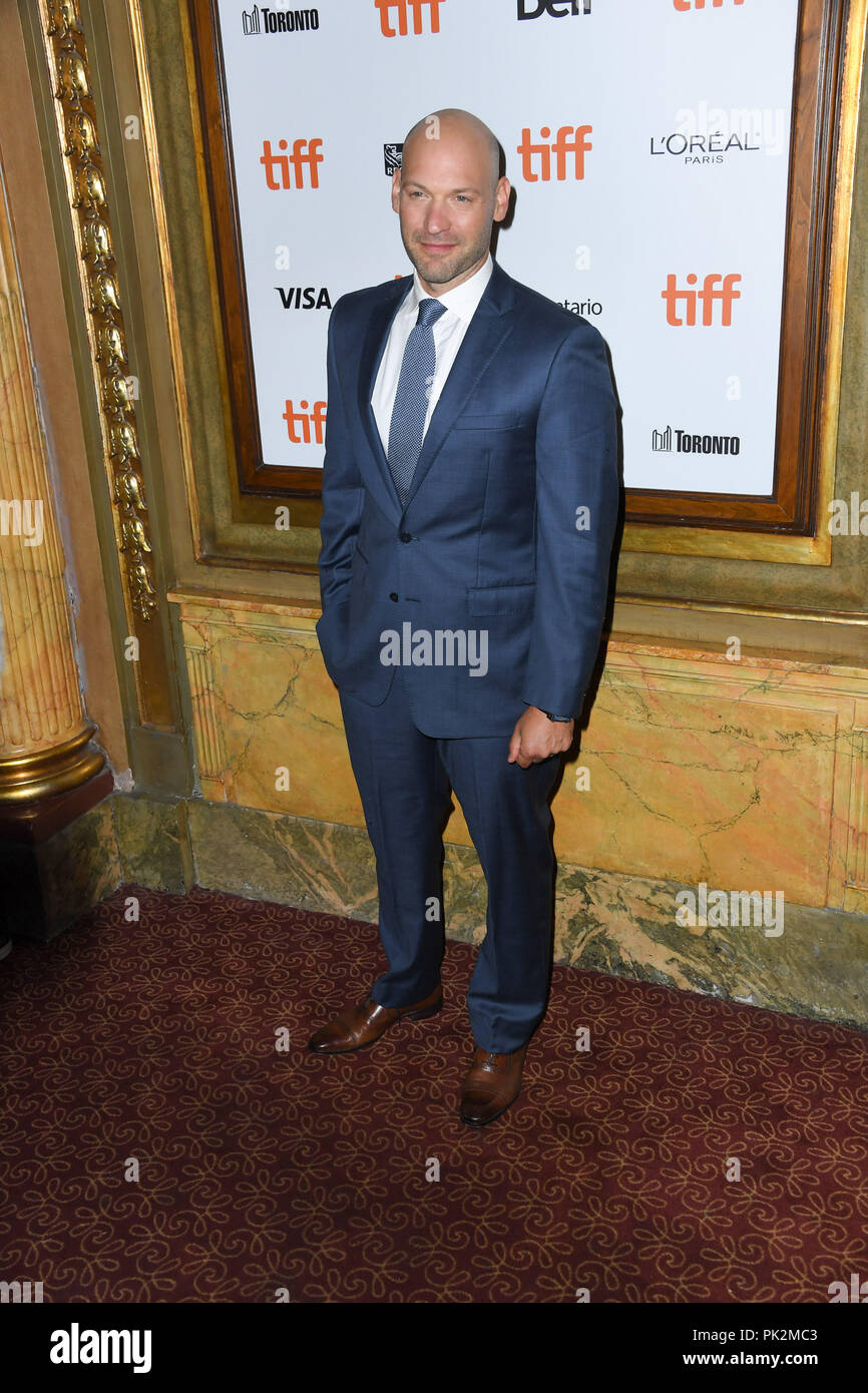 Toronto, Ontario, Canada. 10th Sep, 2018. COREY STOLL attends 'First ...