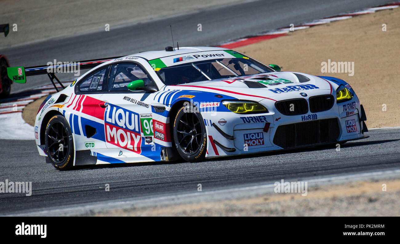 Monterey, CA, USA. 09th Sep, 2018. A. # 96 Drivers Bill Auberlen/Robby ...