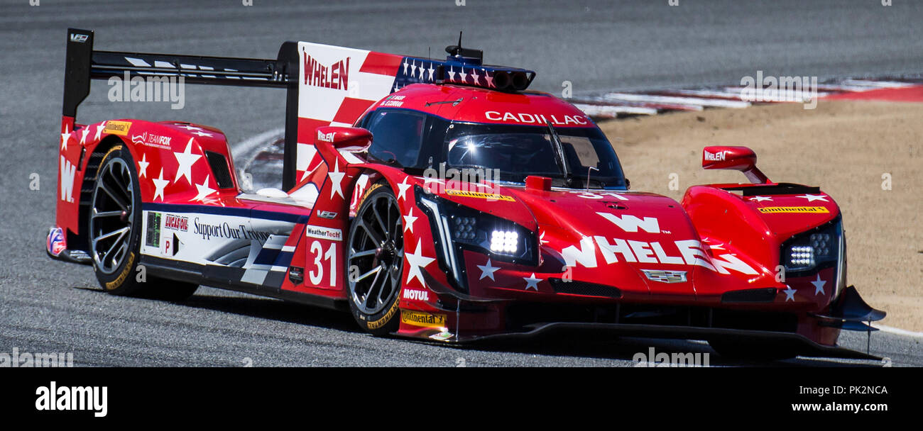 Monterey, CA, USA. 09th Sep, 2018. A. # 31 Drivers Felipe Nasr/Eric ...