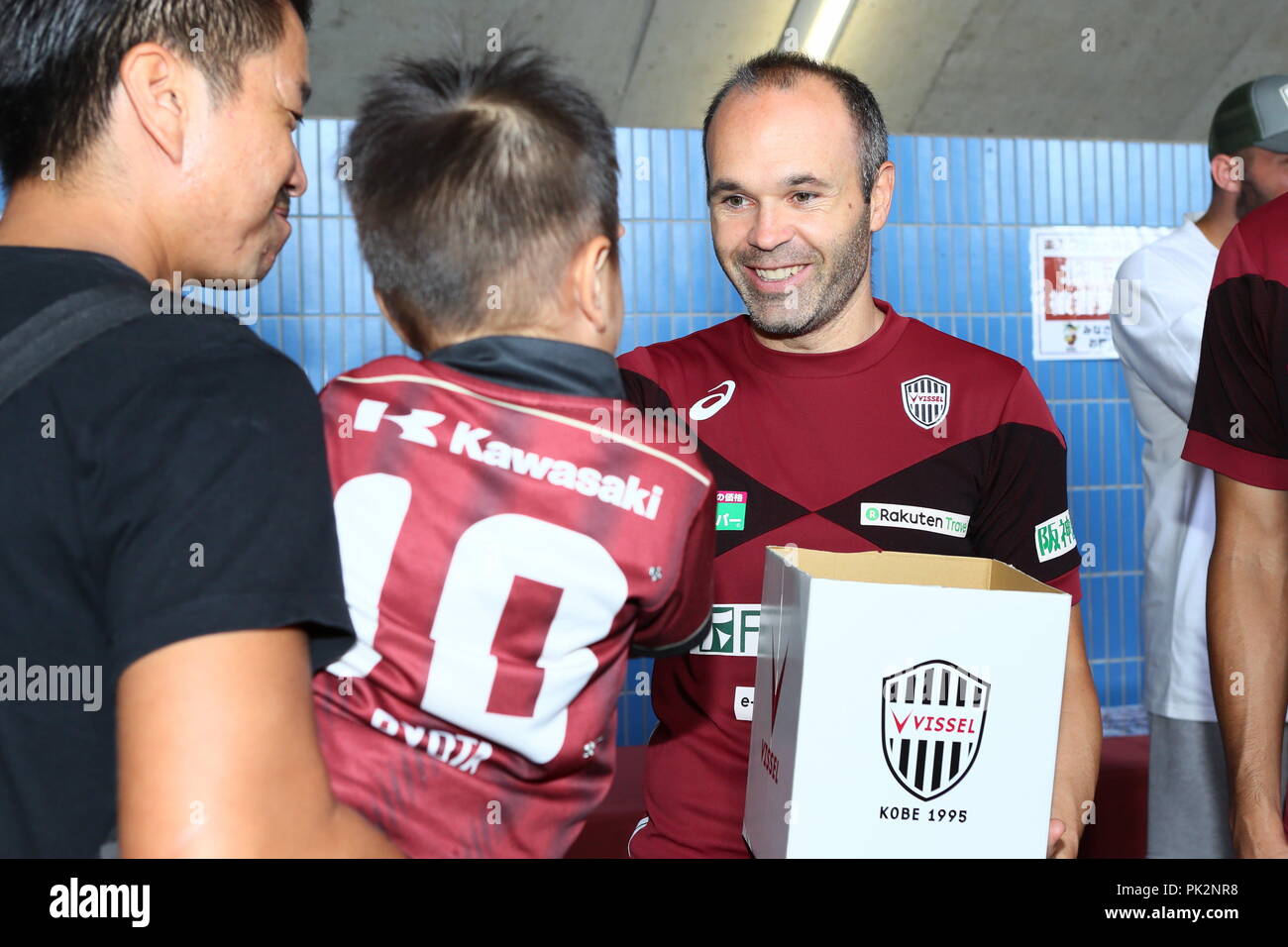 Kobe, Japan. 11th Sep, 2018. Andres Iniesta (Vissel) Football/Soccer ...