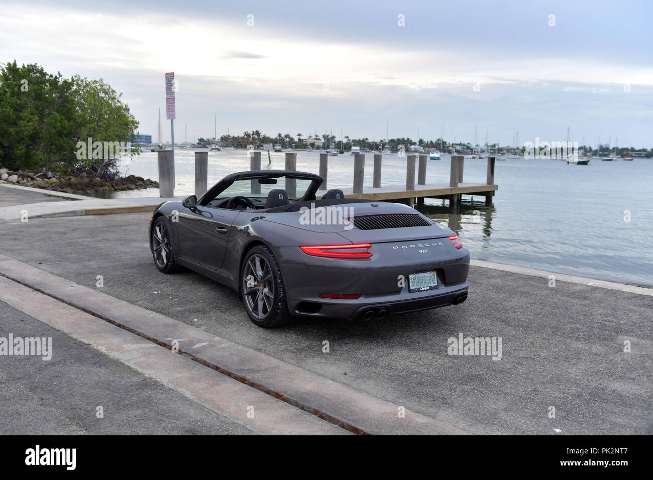 MIAMI, FL - September 11: First pictures of the Porsche 2019 - 911 ...
