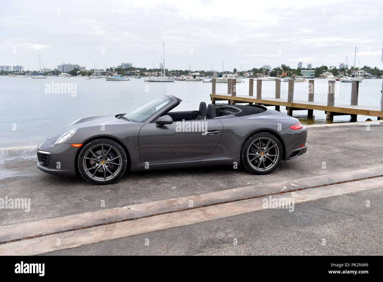 MIAMI, FL - September 11: First pictures of the Porsche 2019 - 911 ...