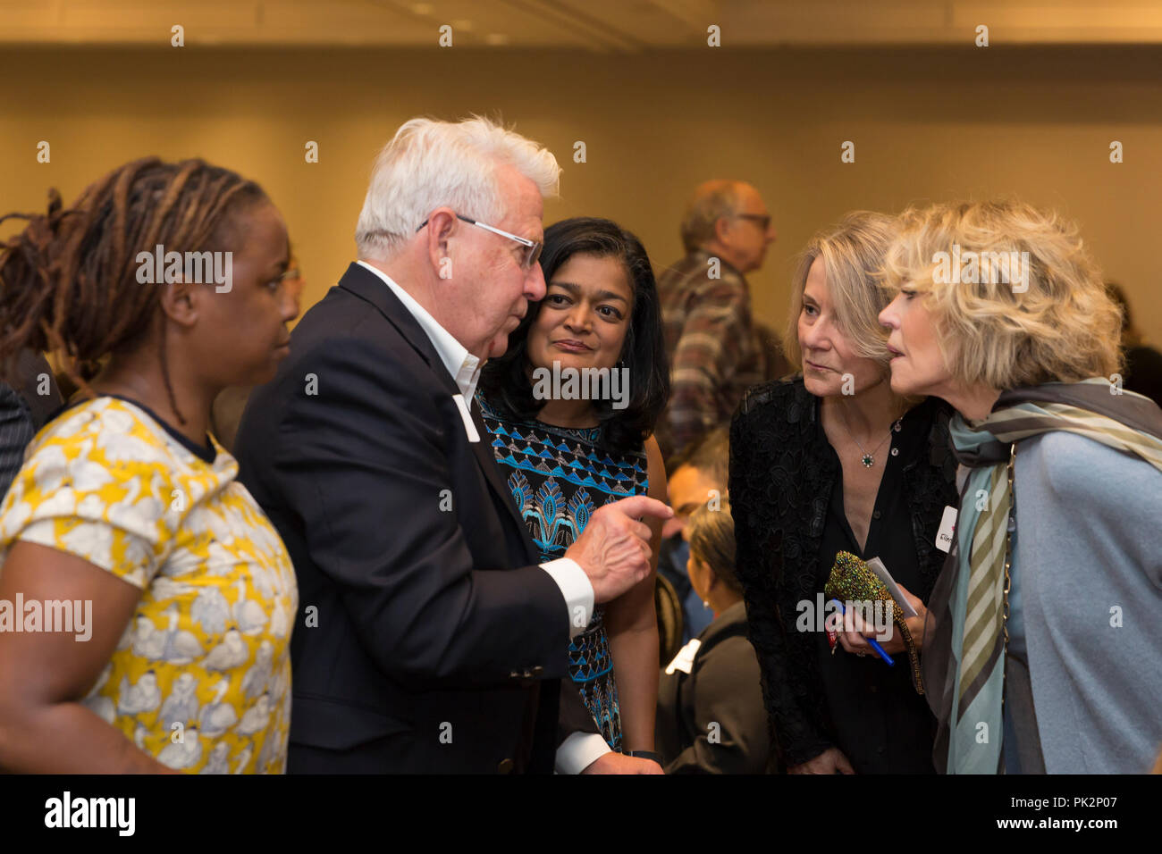 Seattle, Washington, USA. 10th September, 2018. Pramila Jayapal hosts ...