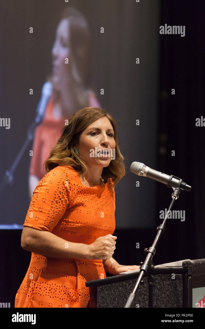 Seattle, Washington, USA. 10th September, 2018. Pramila Jayapal hosts ...