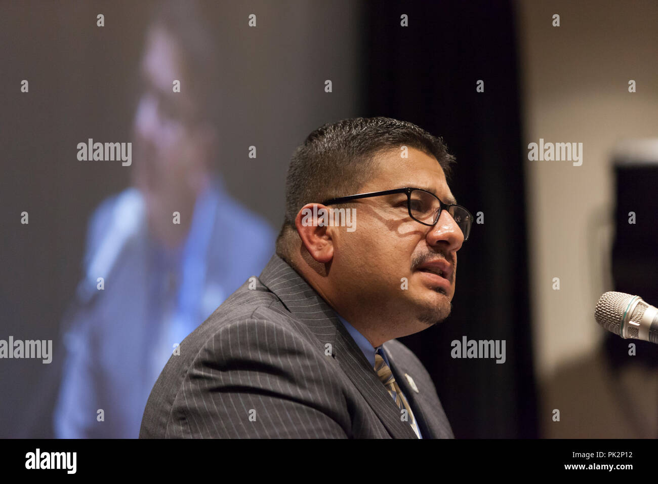Seattle, Washington, USA. 10th September, 2018. Pramila Jayapal hosts ...