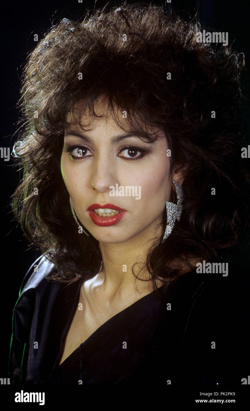 Jennifer Rush on 15.03.1986 in Düsseldorf. | usage worldwide Stock ...