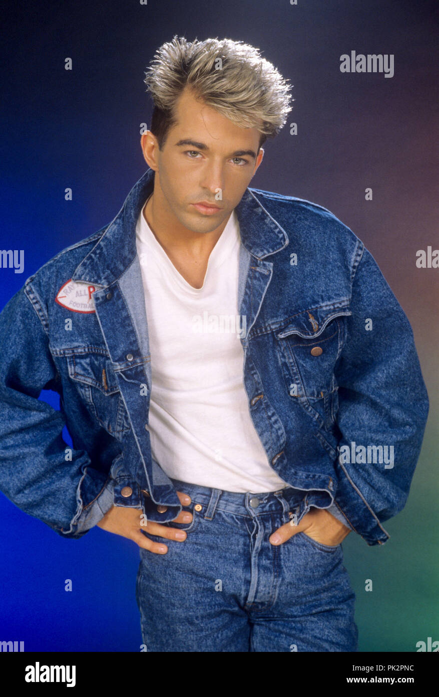 Limahl in May 1986 in Munich. | usage worldwide Stock Photo - Alamy