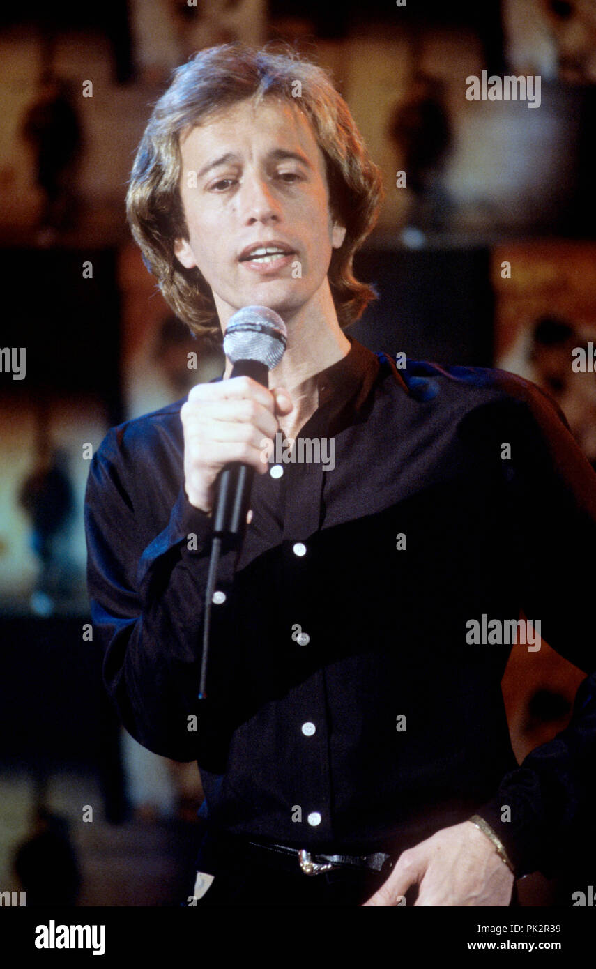 Robin Gib on 21.04.1983 in Bremen. | usage worldwide Stock Photo - Alamy