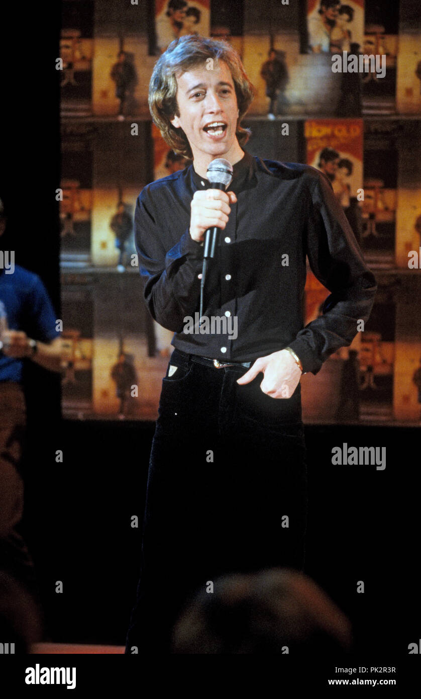 Robin Gib on 21.04.1983 in Bremen. | usage worldwide Stock Photo - Alamy