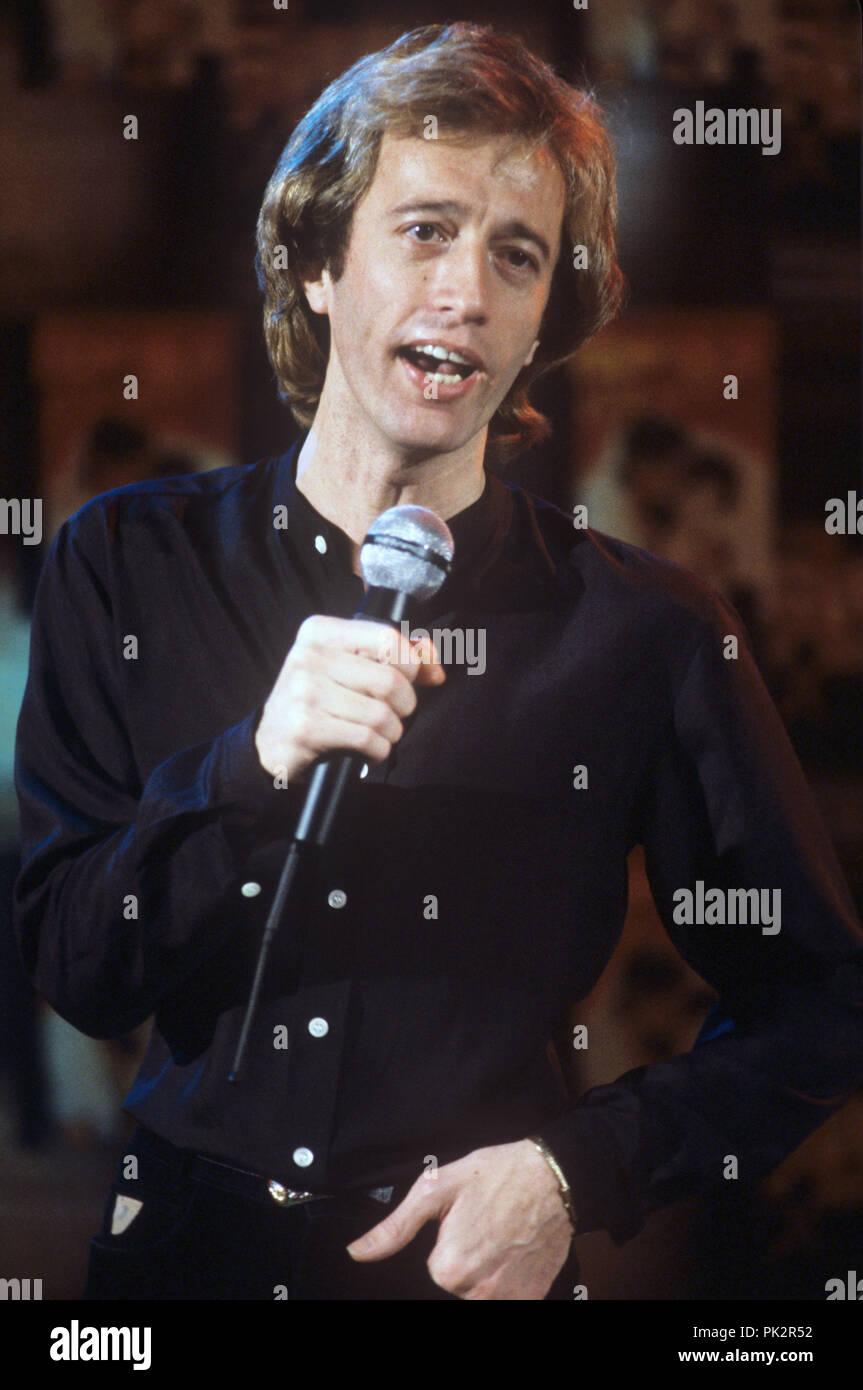 Robin Gib on 21.04.1983 in Bremen. | usage worldwide Stock Photo - Alamy