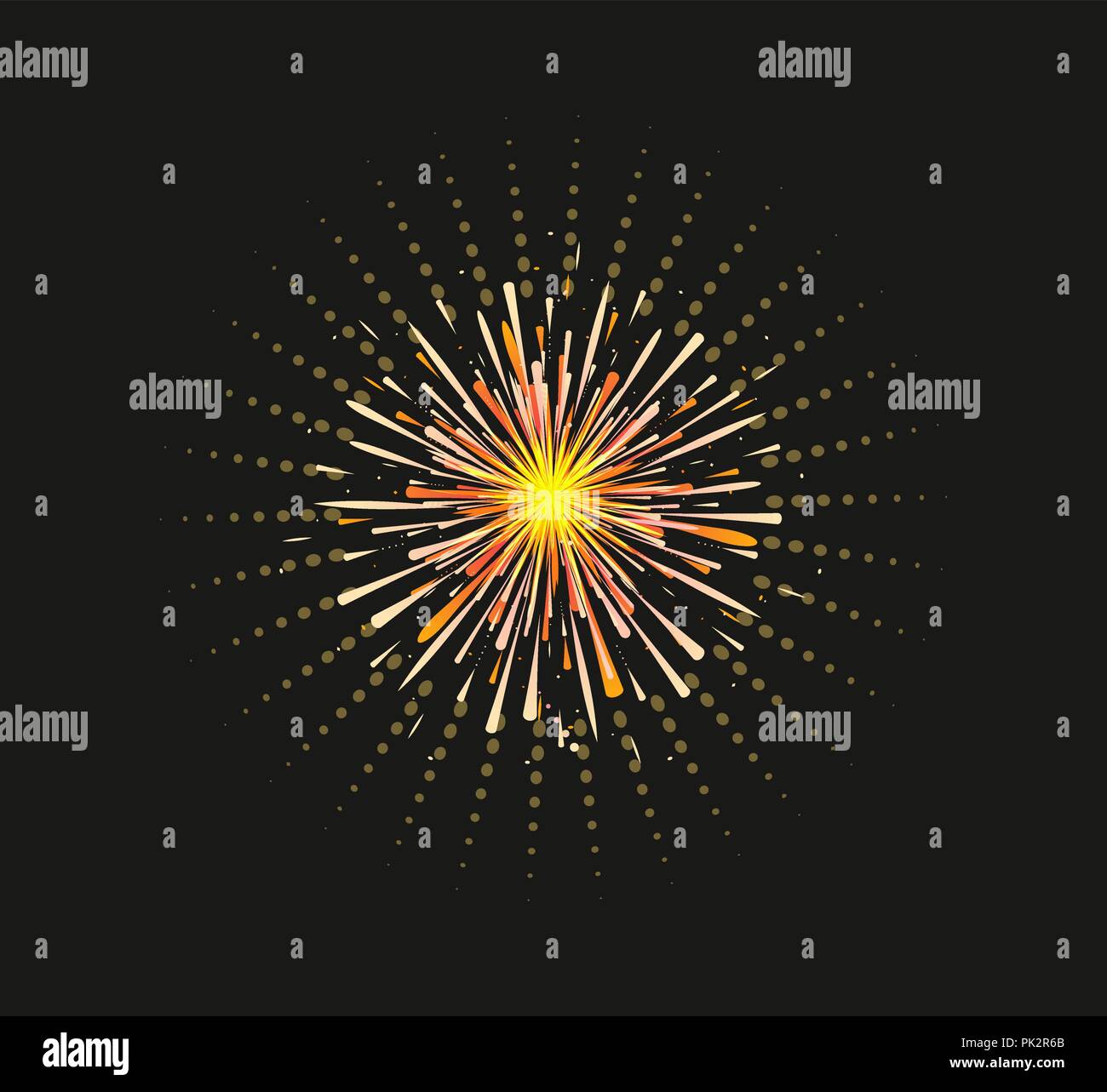 Fireworks and celebration background, winner, victory poster Stock ...