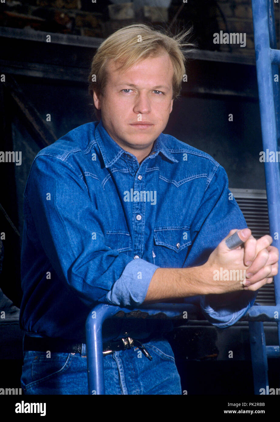 Mark King (Level 42) on 26.08.1986 in London. | usage worldwide Stock ...