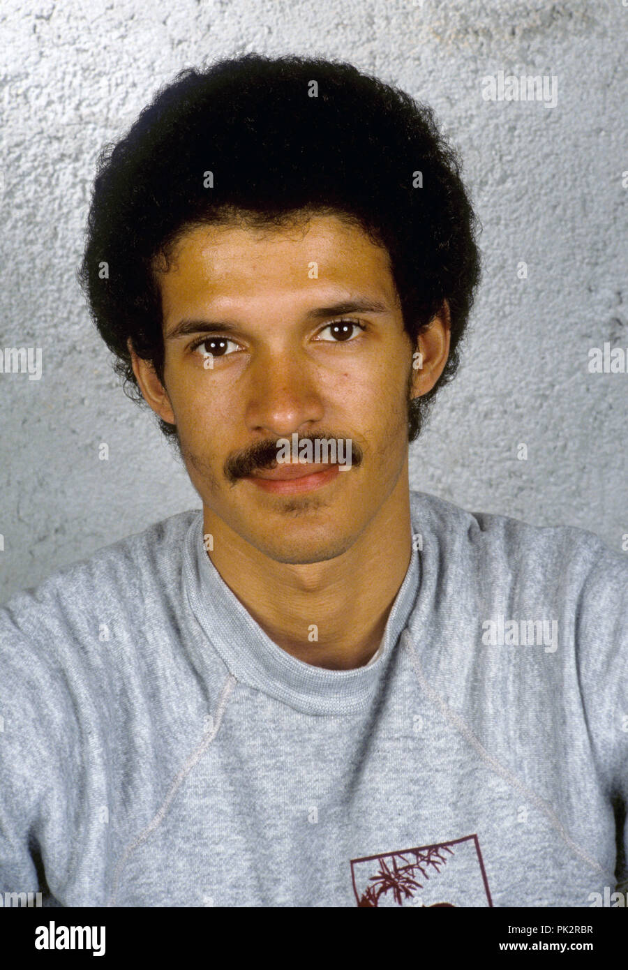 Level 42 (Mike Lindup) in September 1982. | usage worldwide Stock Photo ...