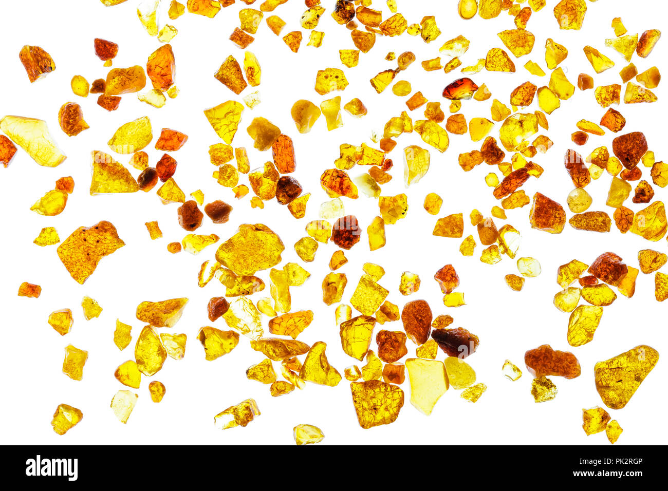 Amber abstract background made of small pieces Stock Photo - Alamy