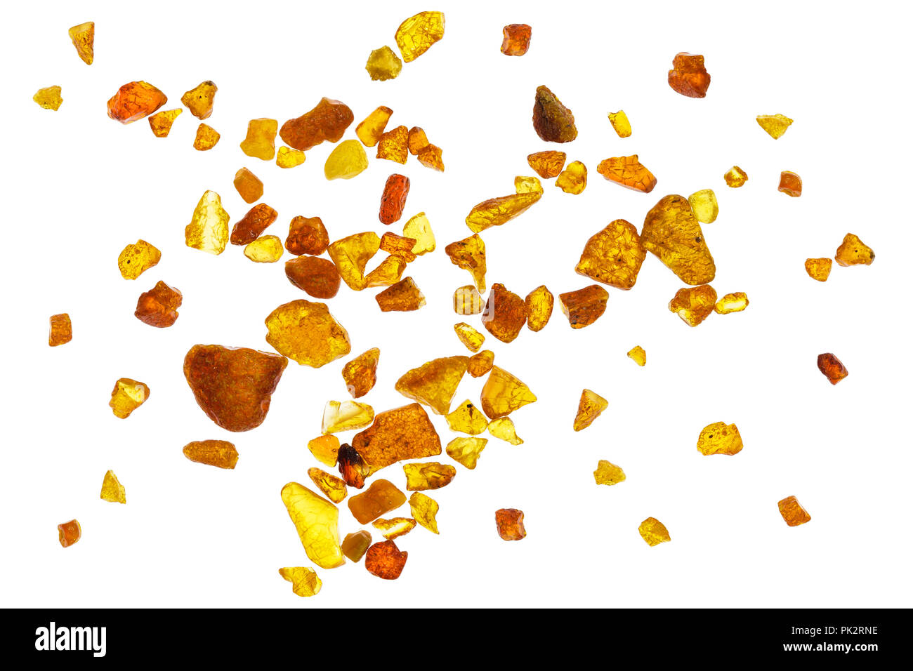 Amber abstract background made of small pieces Stock Photo - Alamy