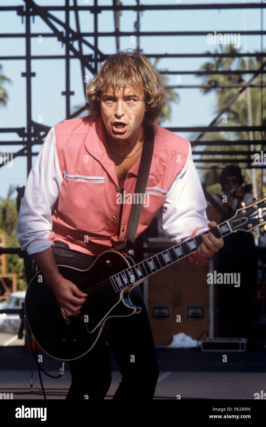 Foreigner in March 1982 in Miami. | usage worldwide Stock Photo - Alamy