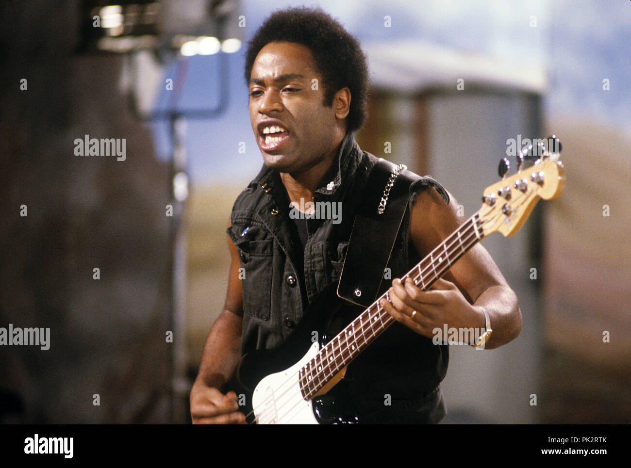 Big Country (Tony Butler) on 15.11.1984 in München / Munich. | usage ...